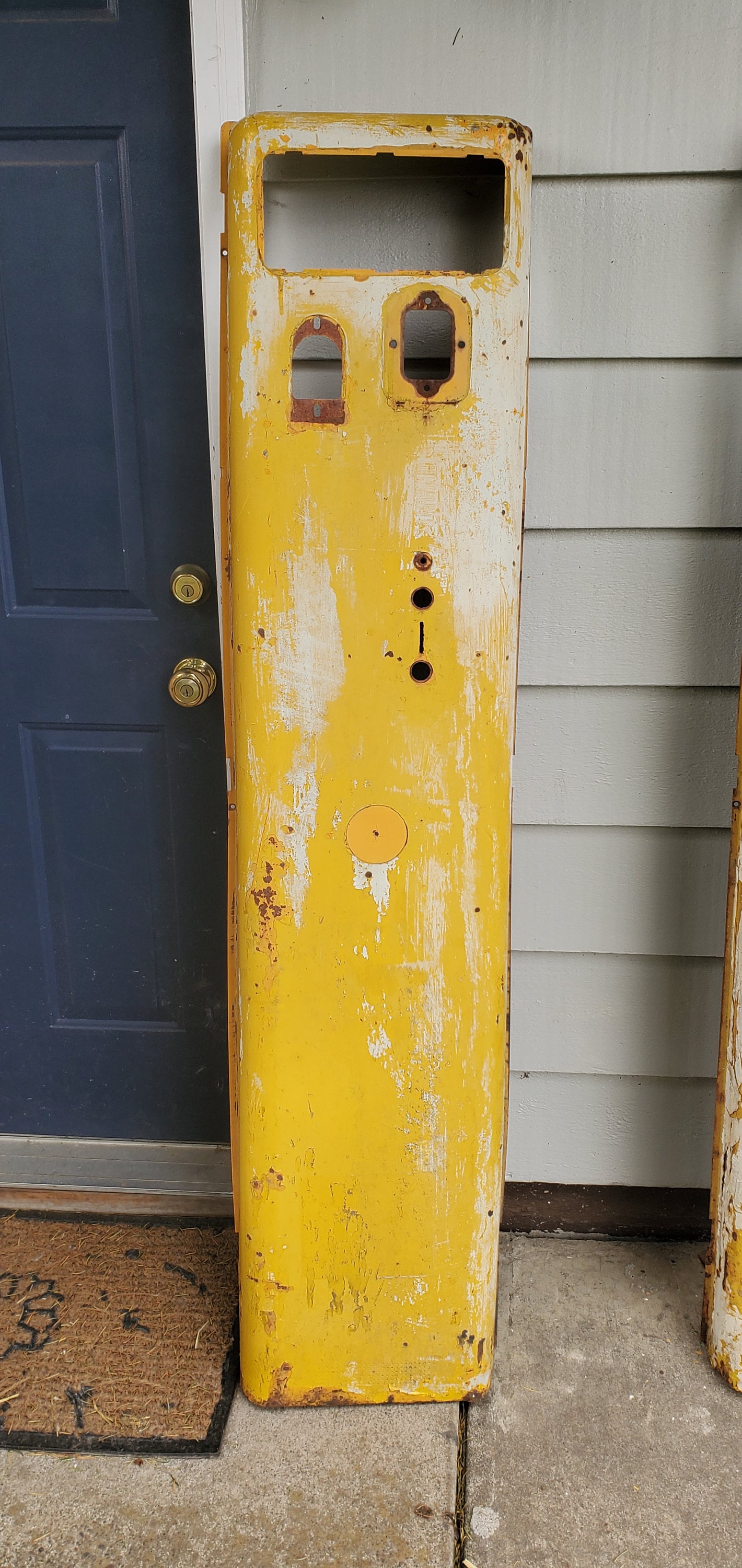 Original Vintage Gas Pump Metal Panel - Etsy