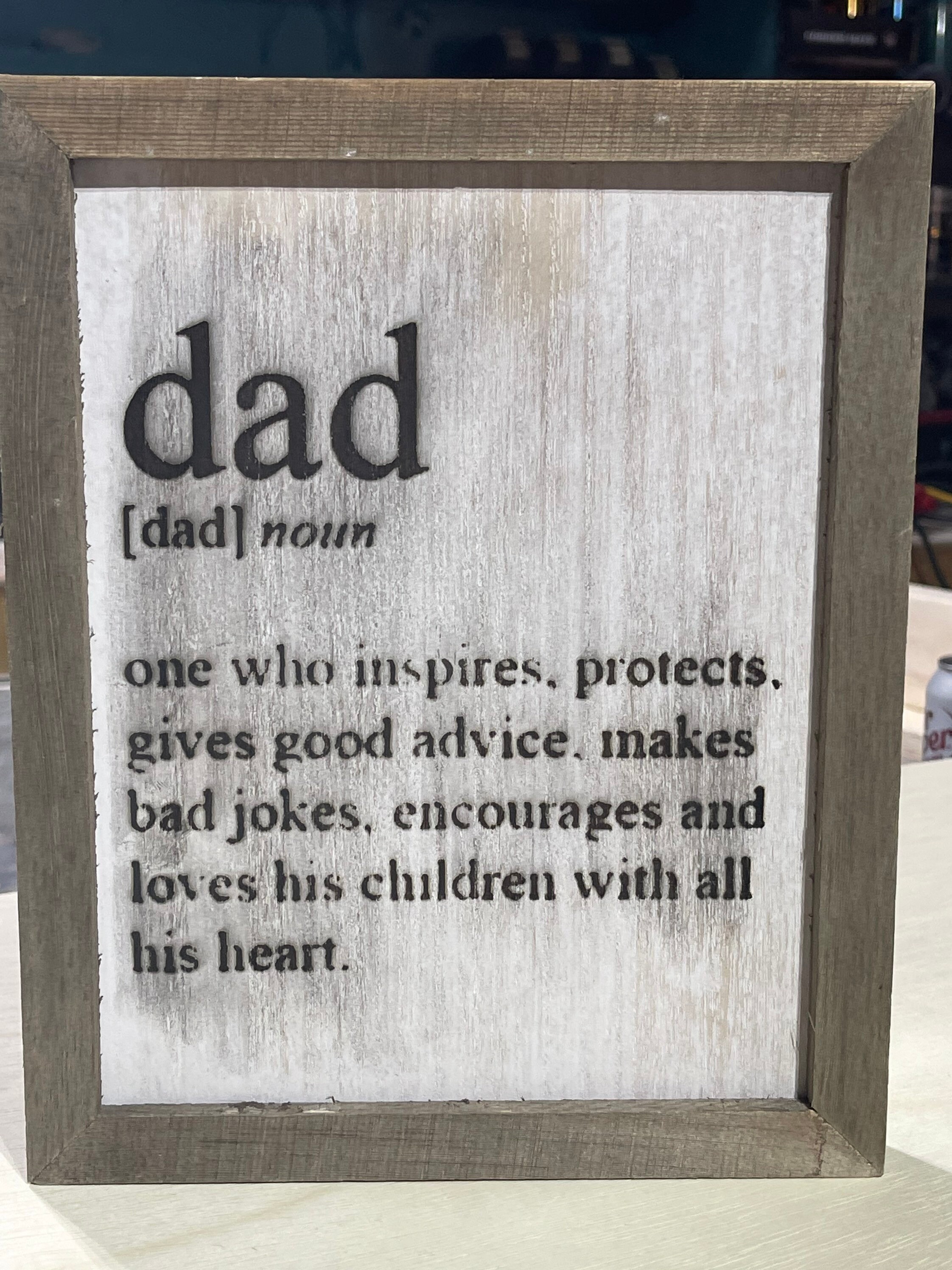 Dad, Dad Definition Sign - Etsy