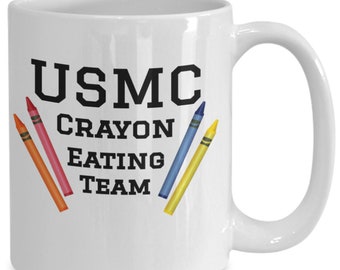 I Eat Crayons Marine - Etsy