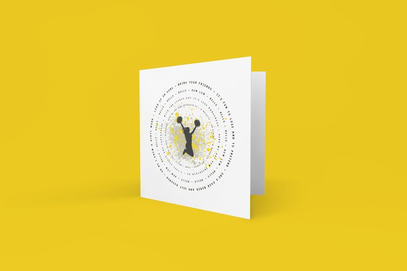 Nirvana Inspired Greeting Card and A4 Print With Lyrics From - Etsy