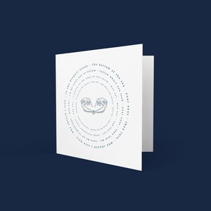 Radiohead Inspired Greeting Card and A4 Print With Lyrics From Weird ...