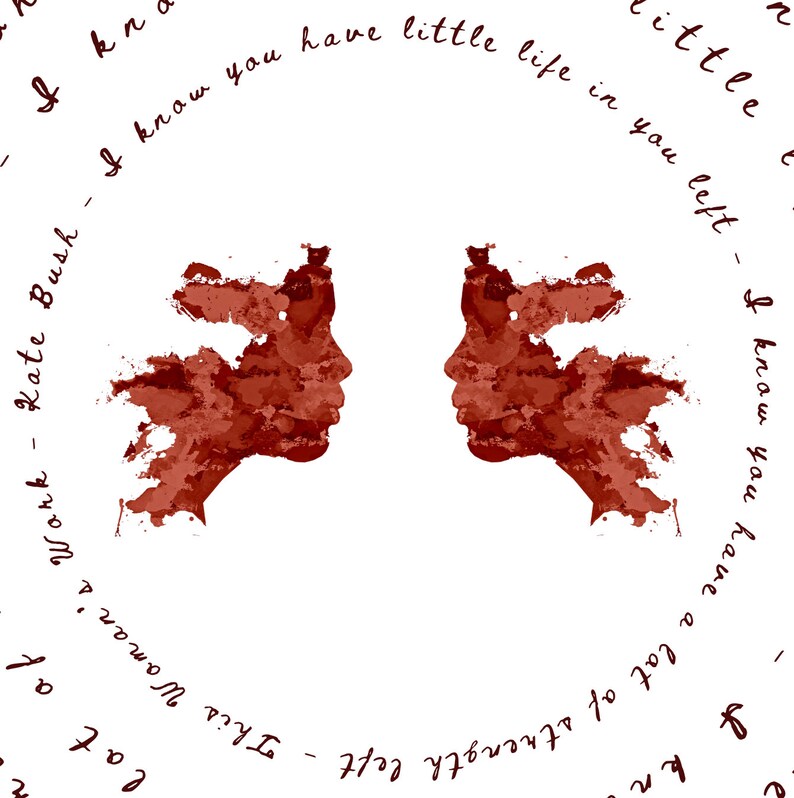 Kate Bush Inspired Greeting Card and A4 Print With Lyrics From This ...