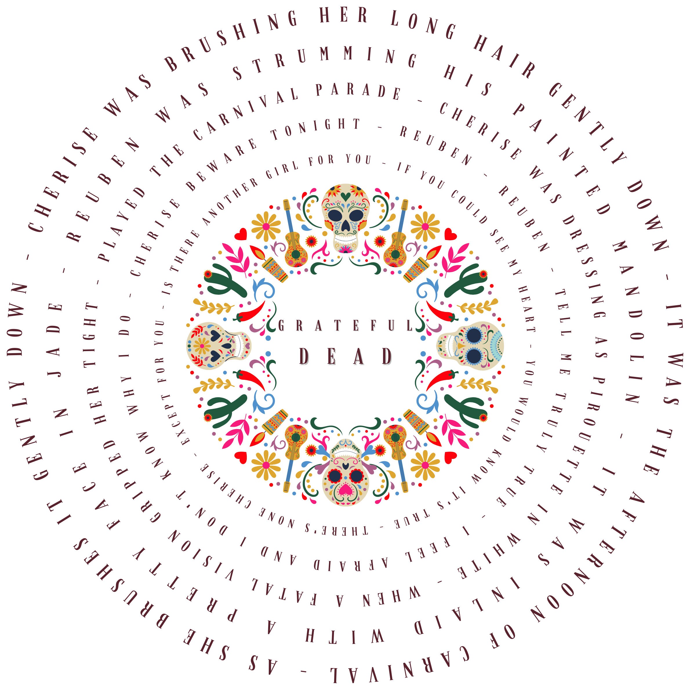 Ed Hubbs Skulls Clipart