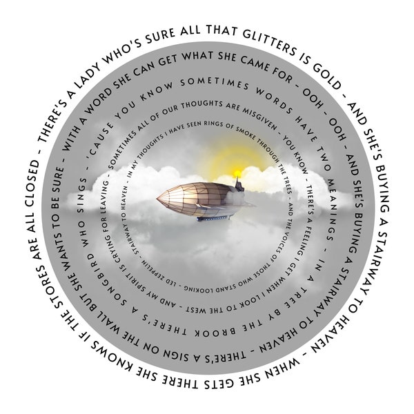 Led Zeppelin Lyrics - Etsy