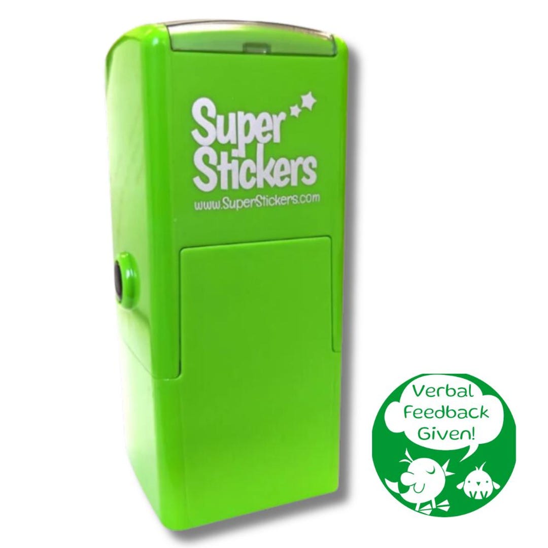 Teacher Stamp Education Stamp Verbal Feedback Given Chicken - Etsy