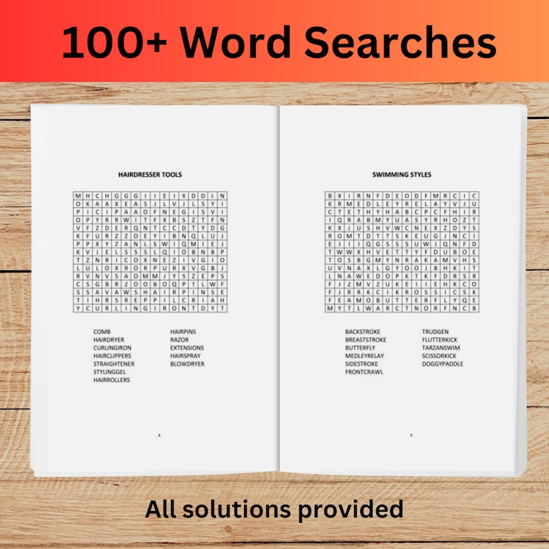 Personalized Word Search Book Experience - Customize, Circle, Conquer ...