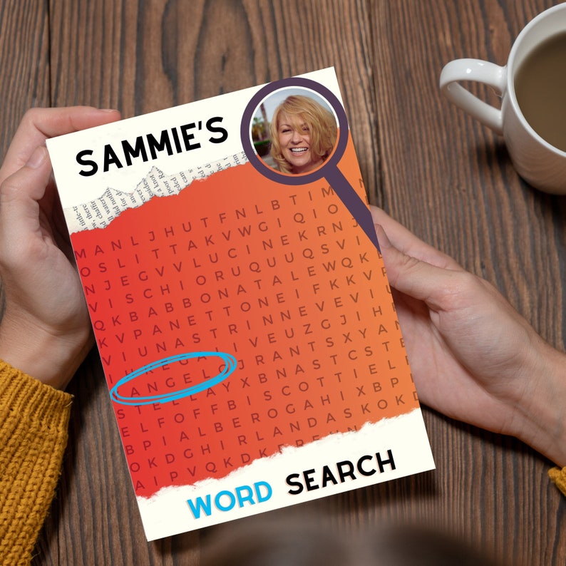 Personalized Word Search Book Experience - Customize, Circle, Conquer ...