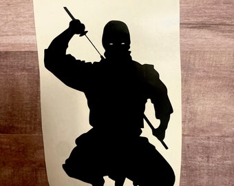 Ninja Decal - Etsy