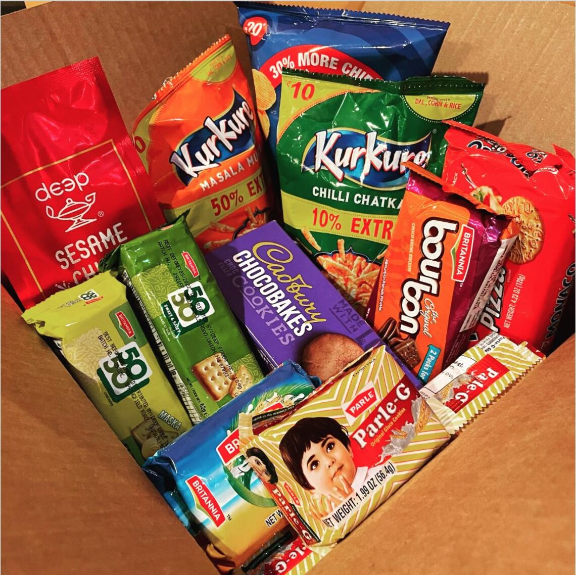 Indian Snack Box - Etsy