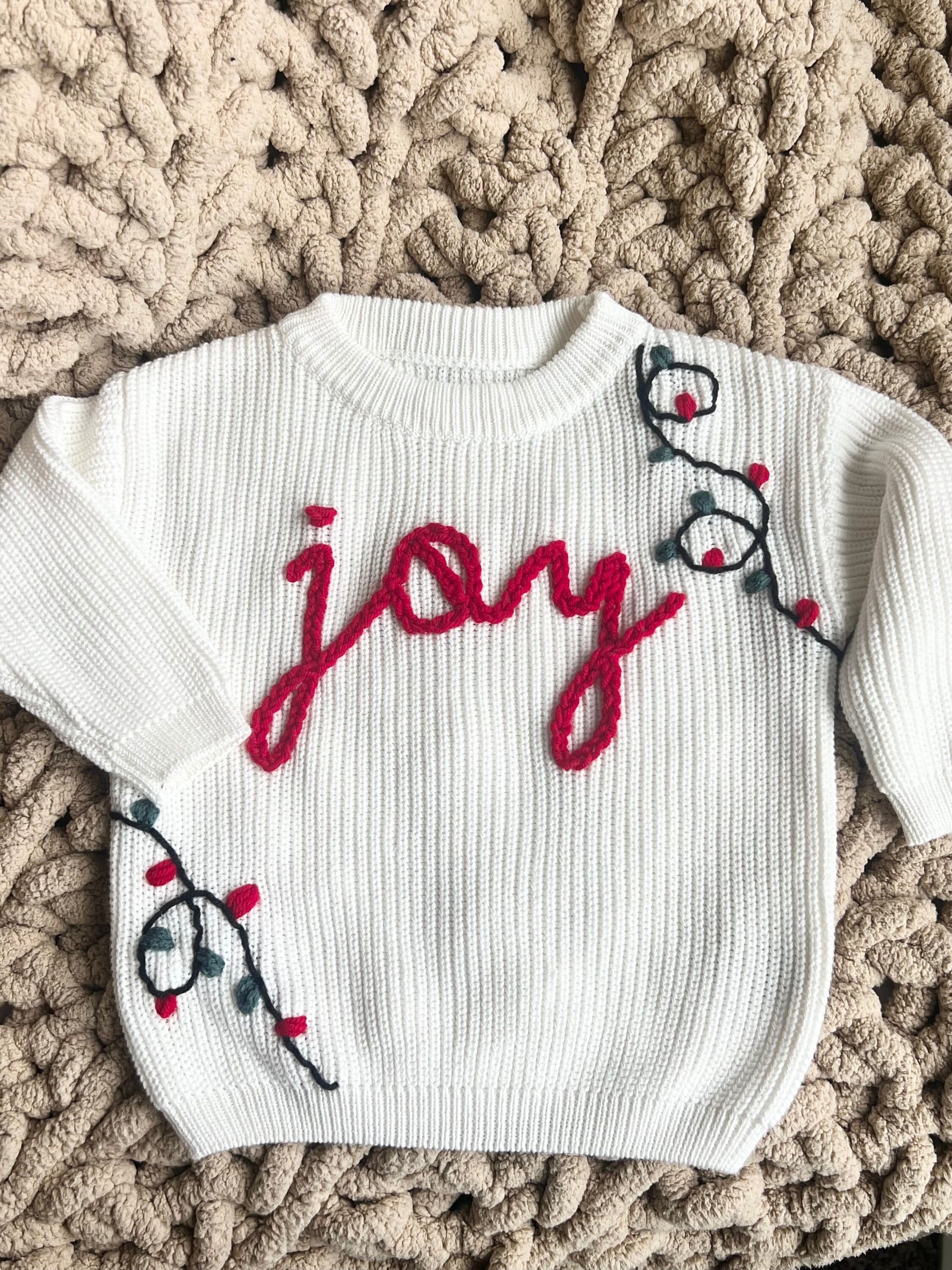 Baby Christmas Sweater - Etsy