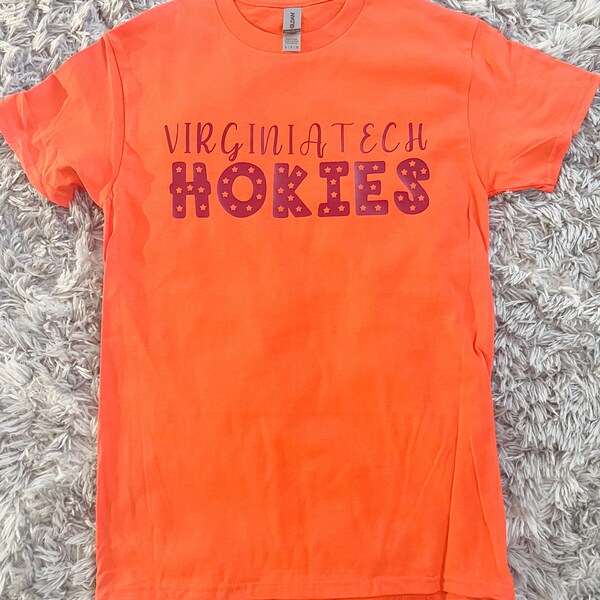 Virginia Tech Shirt - Etsy