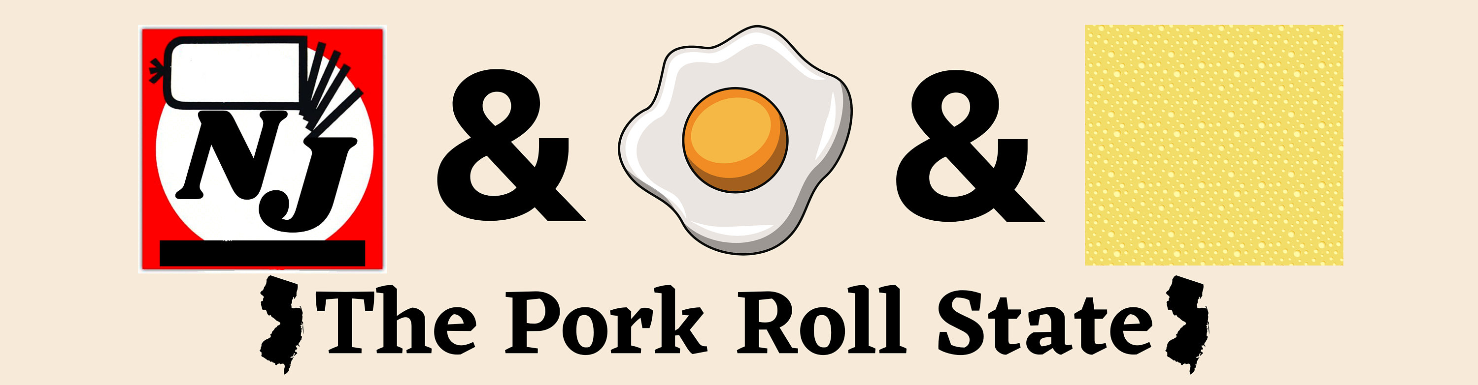 Pork Roll, Egg and Cheese Bumper Sticker. NJ Taylor Ham Sandwich Pride ...