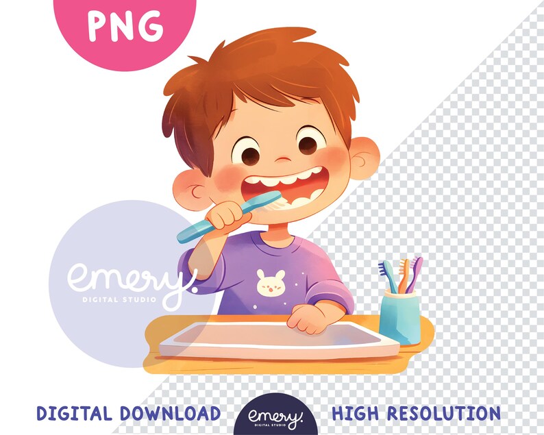 Daily Routine Clipart, 14 PNG Clipart, Daily Routine Activities of Cute ...