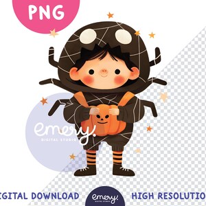 Cartoon Kids Halloween Clipart, Cute Halloween, Halloween Kids Clipart ...