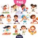 Cute Kid With Different Emotions, PNG Clip Art, Kids Emotion Clip Art ...