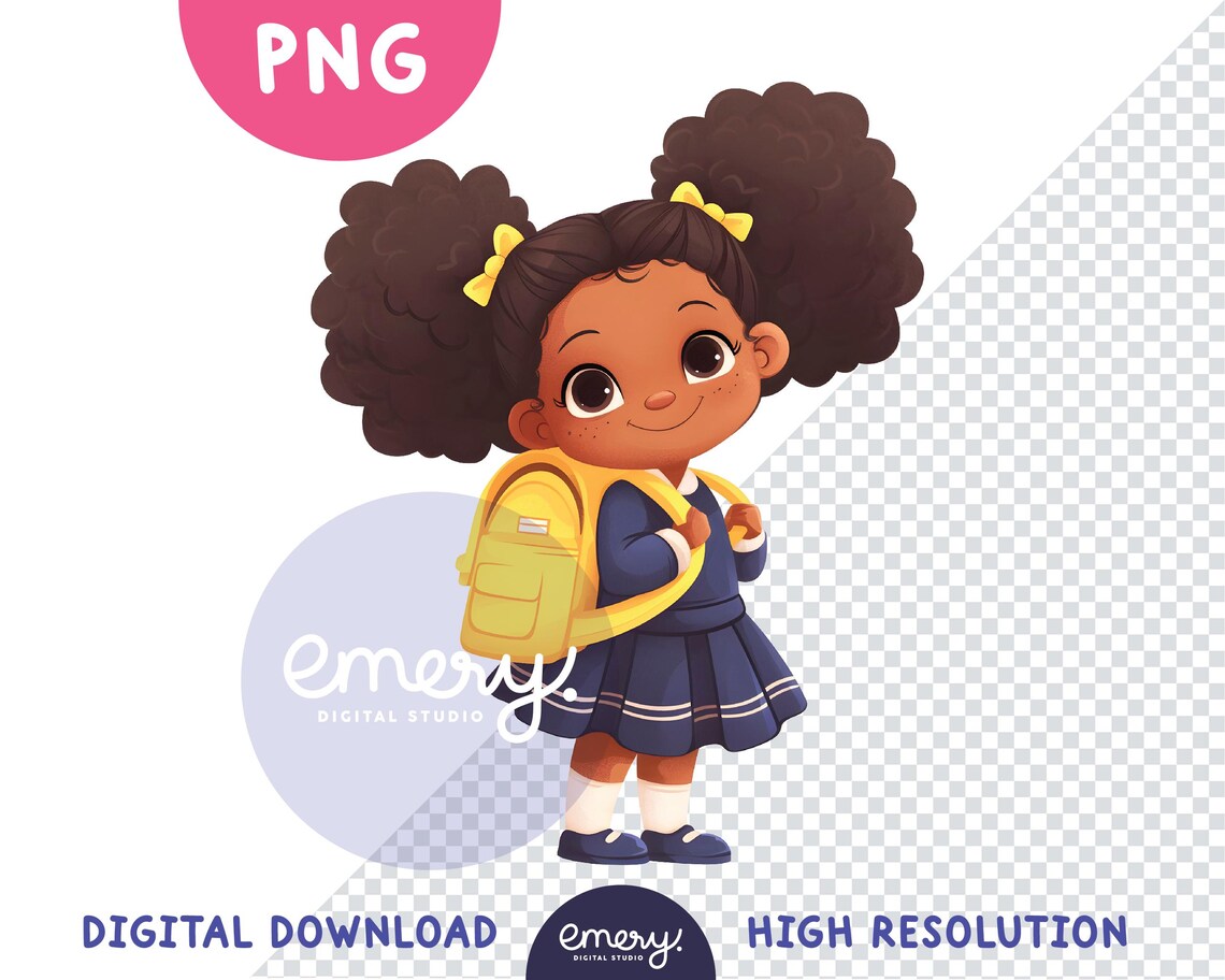Kids With Backpack Clipart, Kindergarten Kids, Cute Kid Backpacks, Cute ...