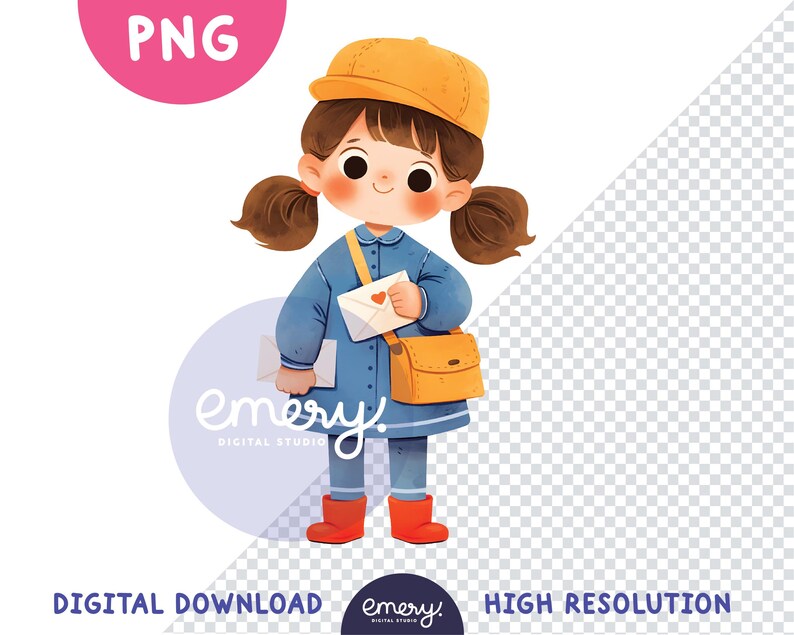 Occupation Clip Art, Profession Kids, Community Helpers Craft, Jobs PNG ...