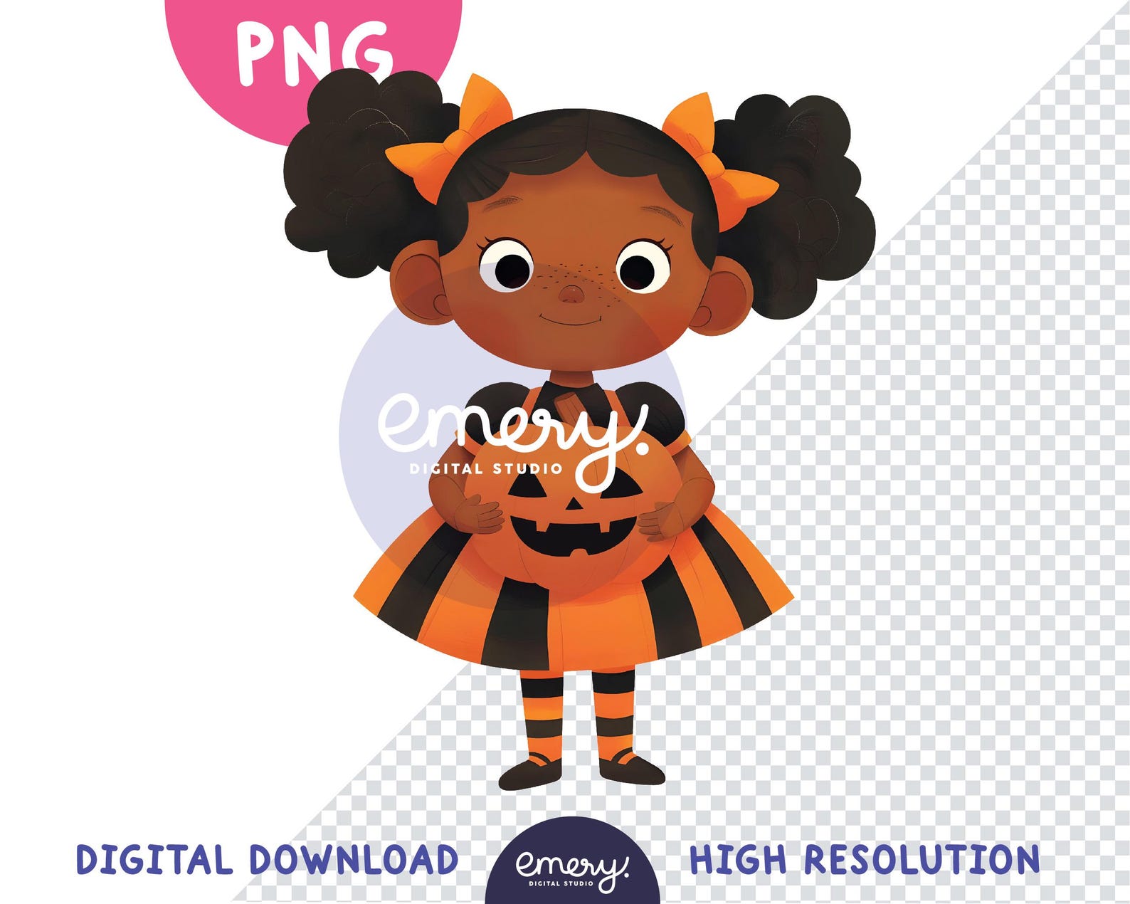 Cute Halloween Clipart, Halloween Kids Clipart, Cartoon Kids Halloween ...