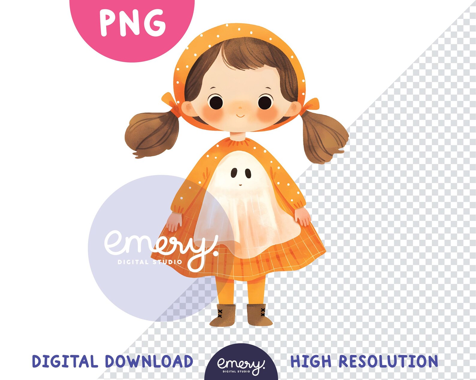 Cartoon Kids Halloween Clipart, Cute Halloween, Halloween Kids Clipart ...