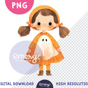Cartoon Kids Halloween Clipart, Cute Halloween, Halloween Kids Clipart ...