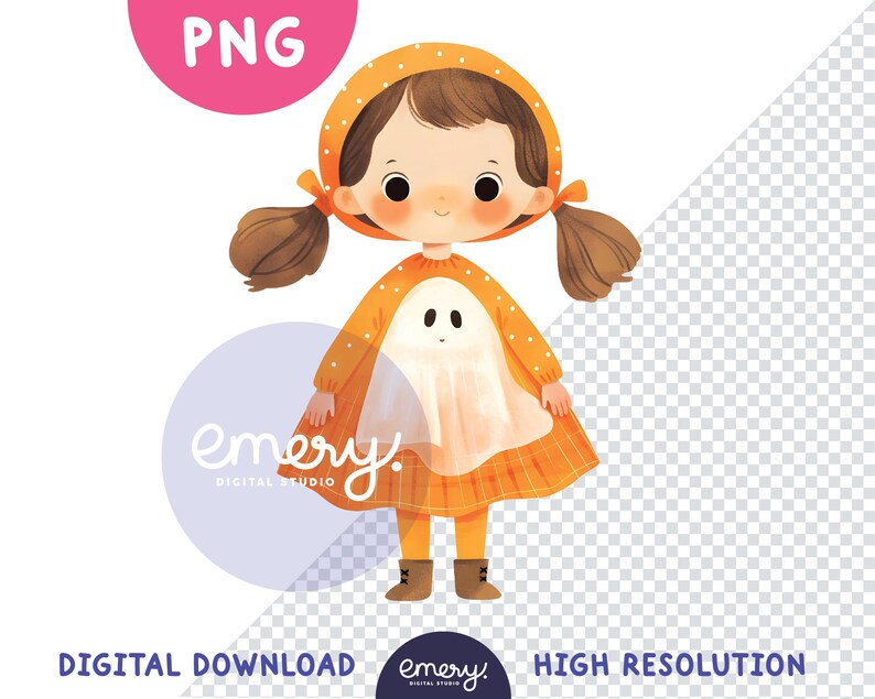 Cartoon Kids Halloween Clipart, Cute Halloween, Halloween Kids Clipart ...