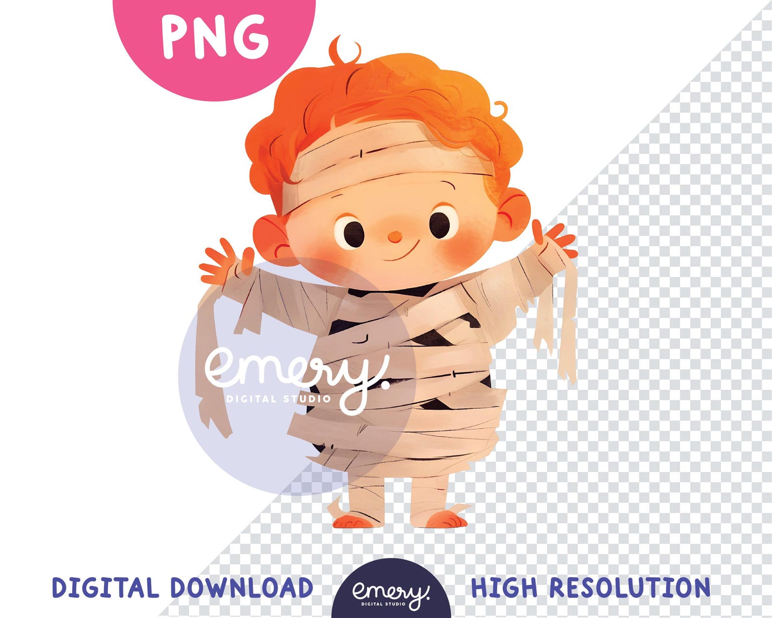 Cute Halloween Clipart, Halloween Kids Clipart, Cartoon Kids Halloween ...