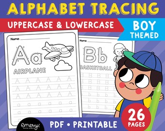 Alphabet Tracing Worksheets, Animals, Handwriting Practice Worksheets ...