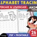 Alphabet Tracing Worksheets, Animals, Handwriting Practice Worksheets ...