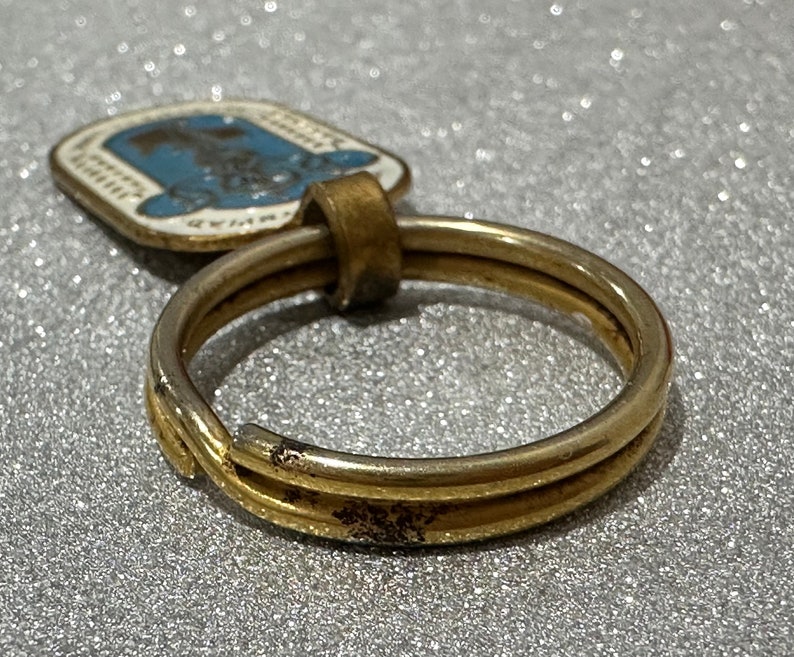 Rare 1956 Melbourne Olympics Keychain/ring, Gold, With Blue & White ...