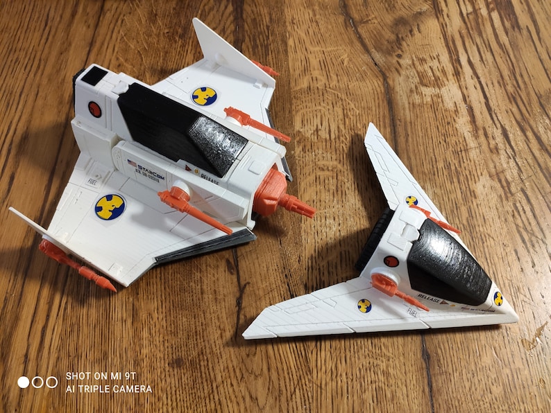 STARCOM - Double Fighter - Model Kit With Instructions - Printing Files ...