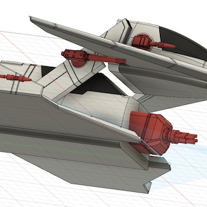 STARCOM - Double Fighter - Model Kit With Instructions - Printing Files ...