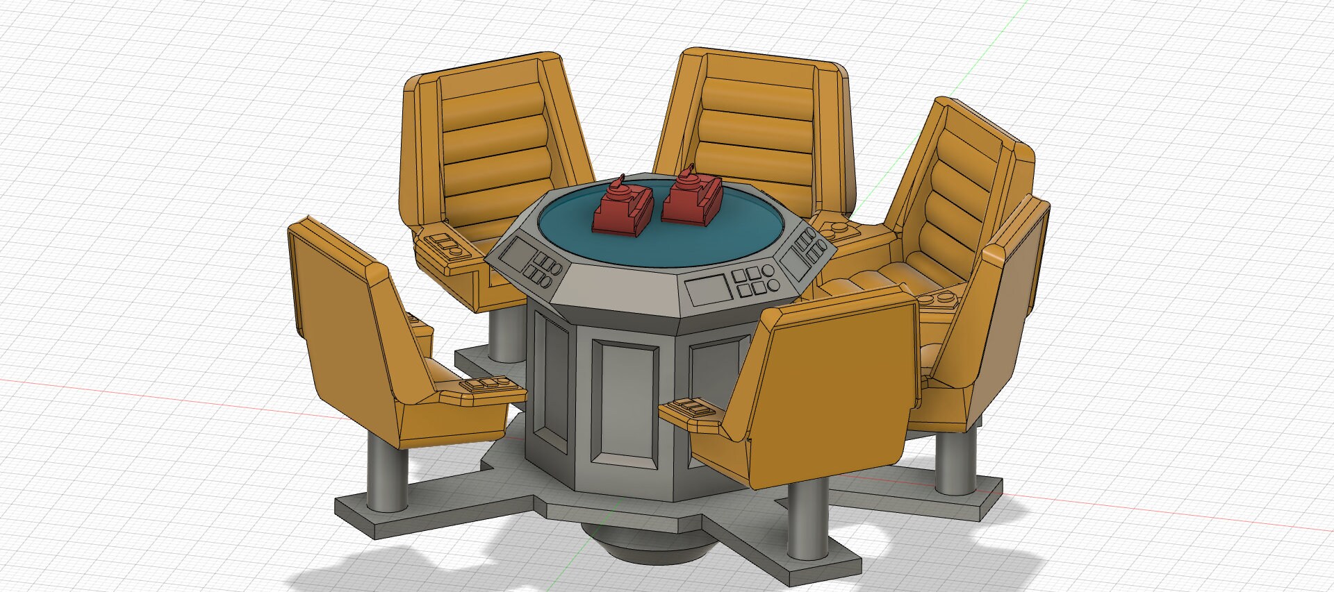 Starcom - Starbase Command - Briefing Room - Etsy