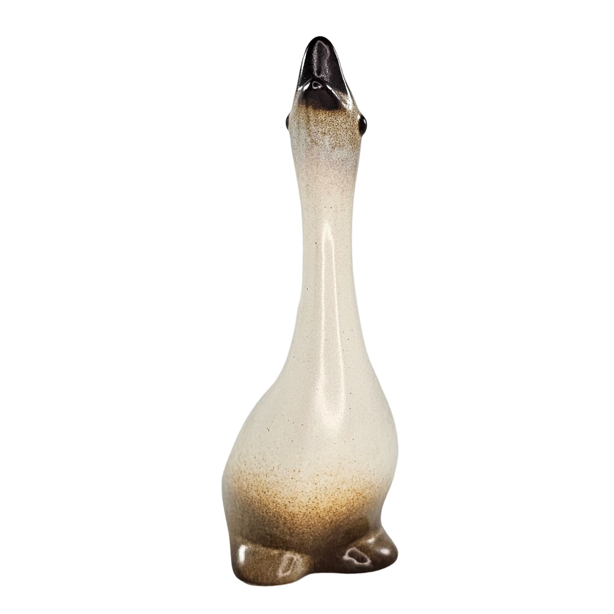 Vintage Howard Pierce Duck Bird Goose Figurine Head Up - Etsy