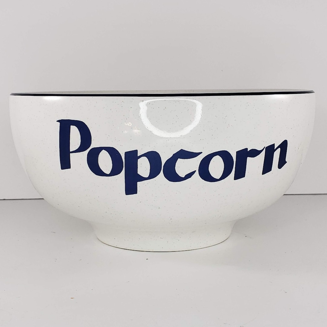 Vintage Prinknash Pottery Popcorn Bowl Gloucester England - Etsy