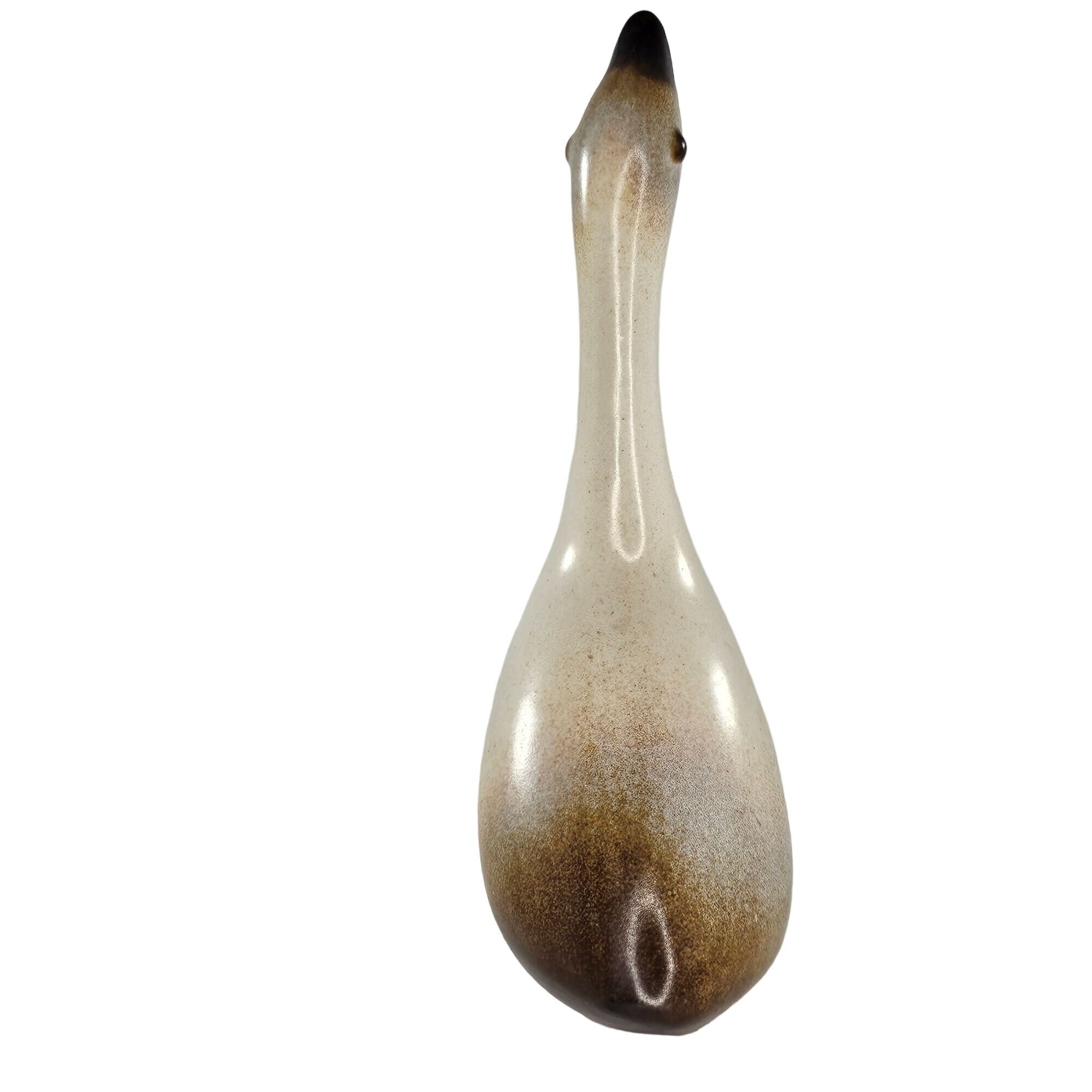 Vintage Howard Pierce Duck Bird Goose Figurine Head Up - Etsy