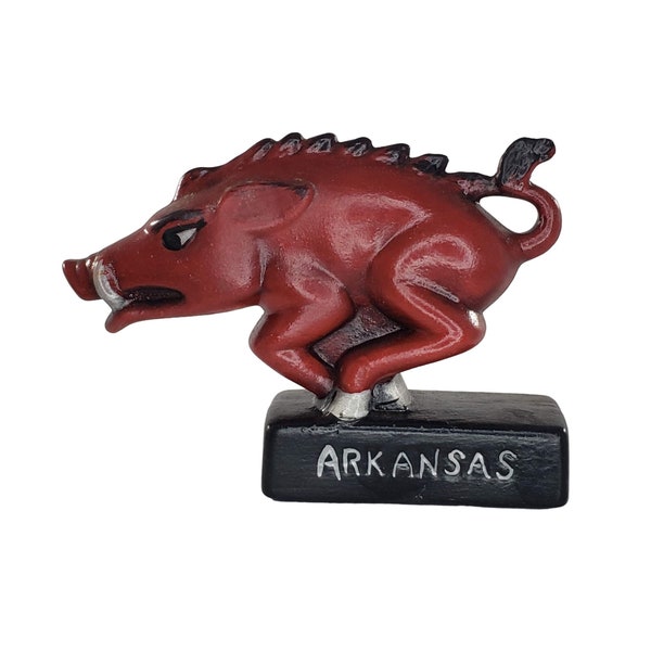 Arkansas Razorbacks Figurine - Etsy