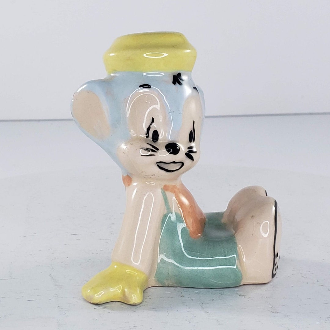 Evan K Shaw American Pottery Sniffles Mouse Figurine Sitting Warner ...