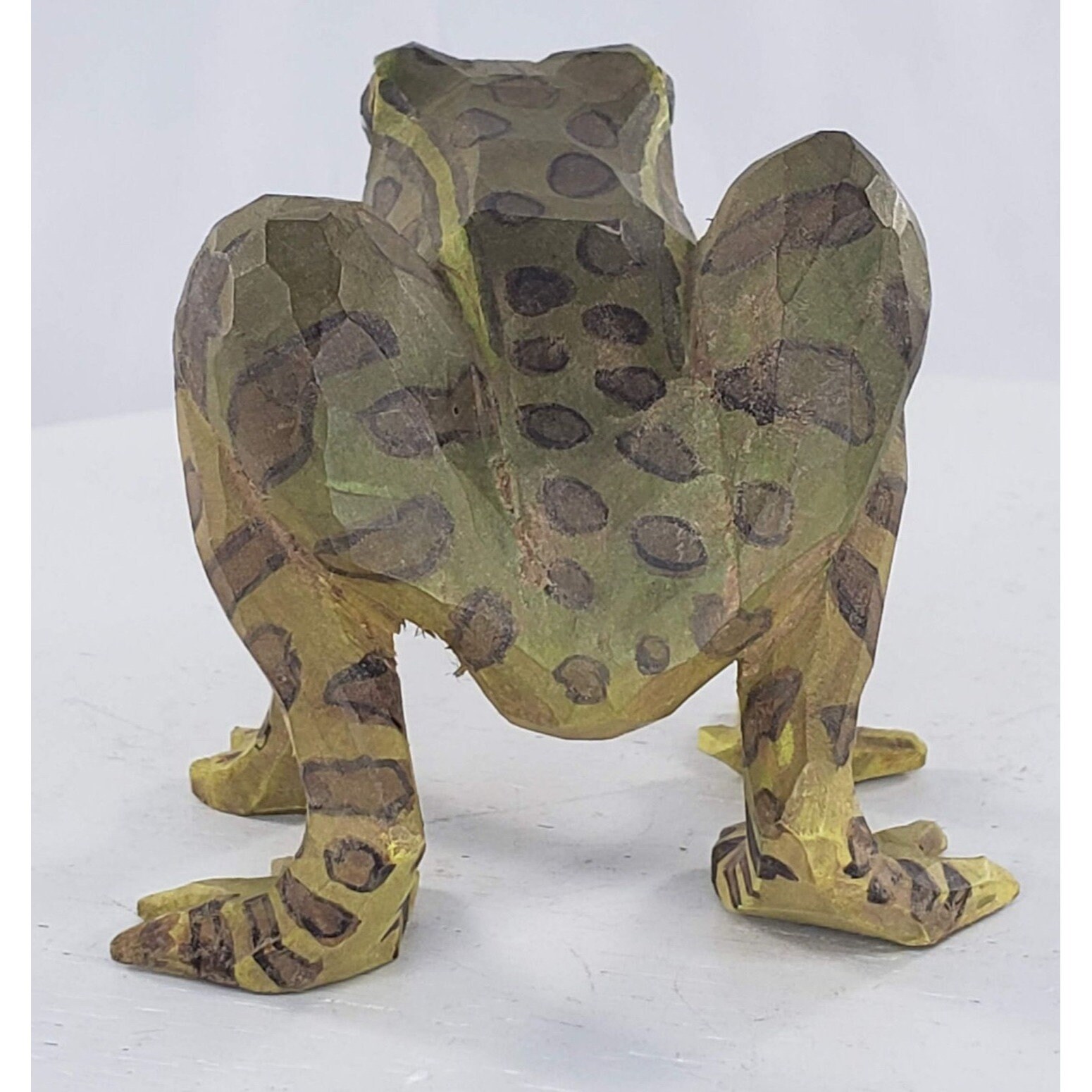 Arthur Shoemaker Frog Toad Wood Carved Miniature Animal Folk - Etsy