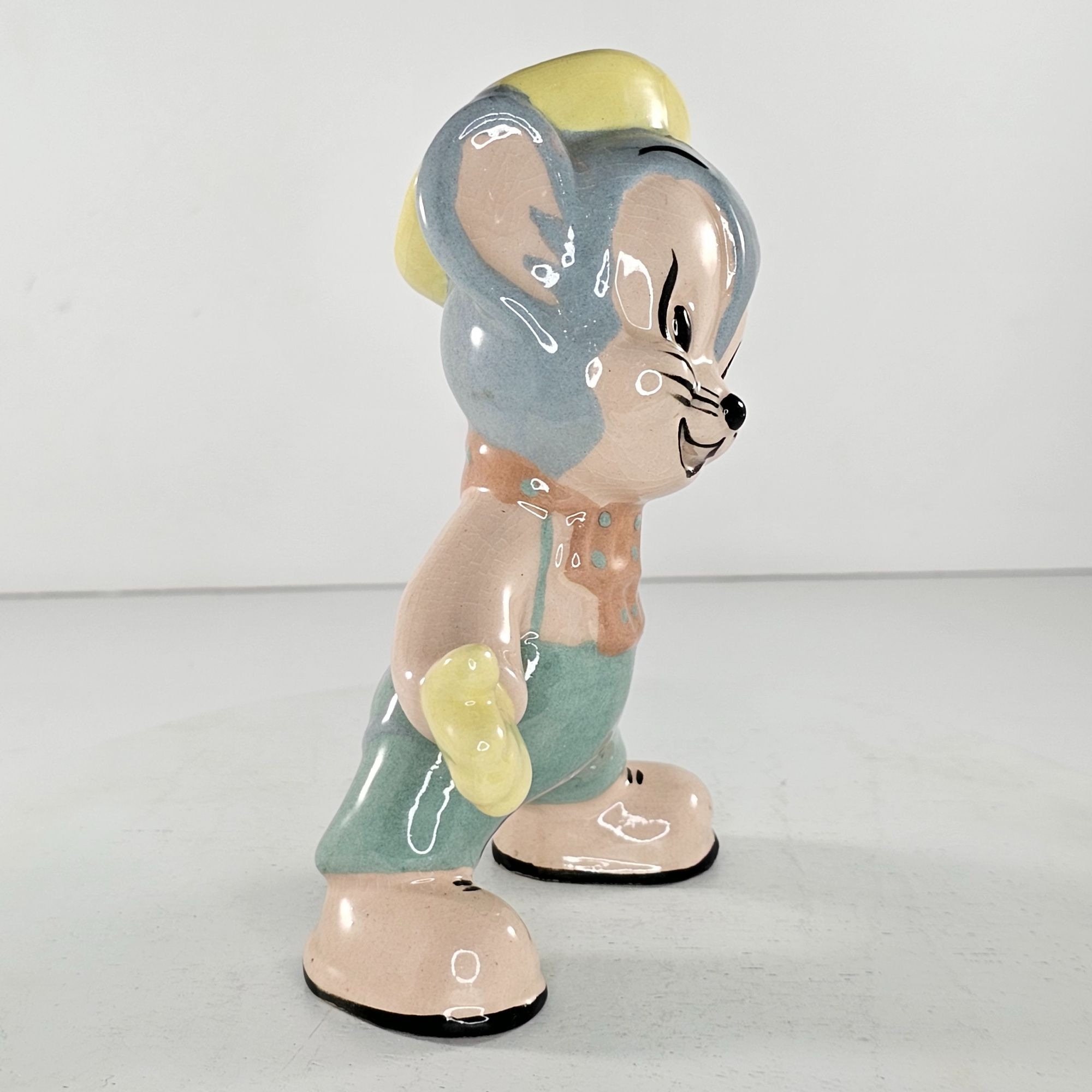 Evan K Shaw American Pottery Sniffles Mouse Figurine Standing - Etsy