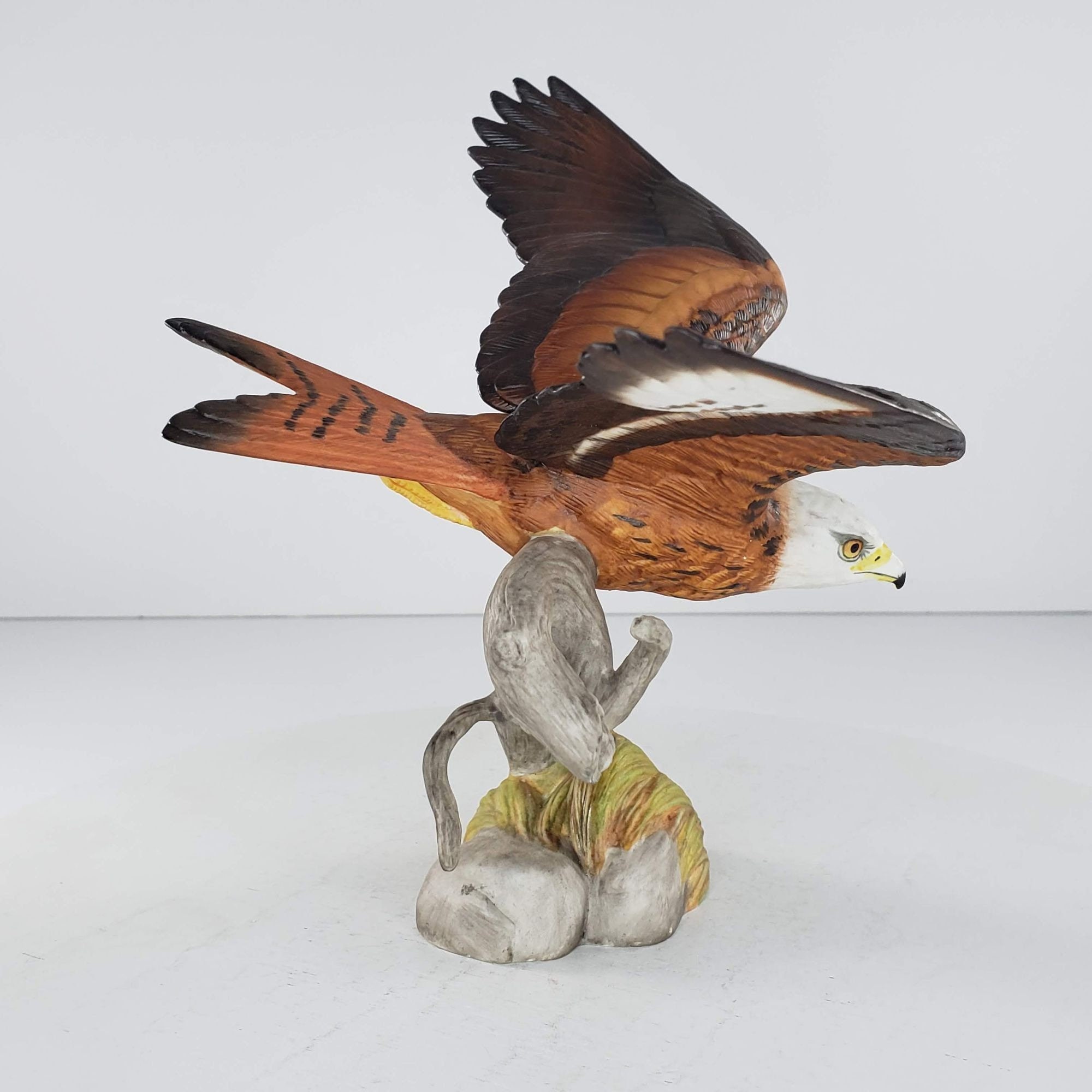 Franklin Mint California Red Kite Eagle Osprey 1988 Noble Birds of Prey ...