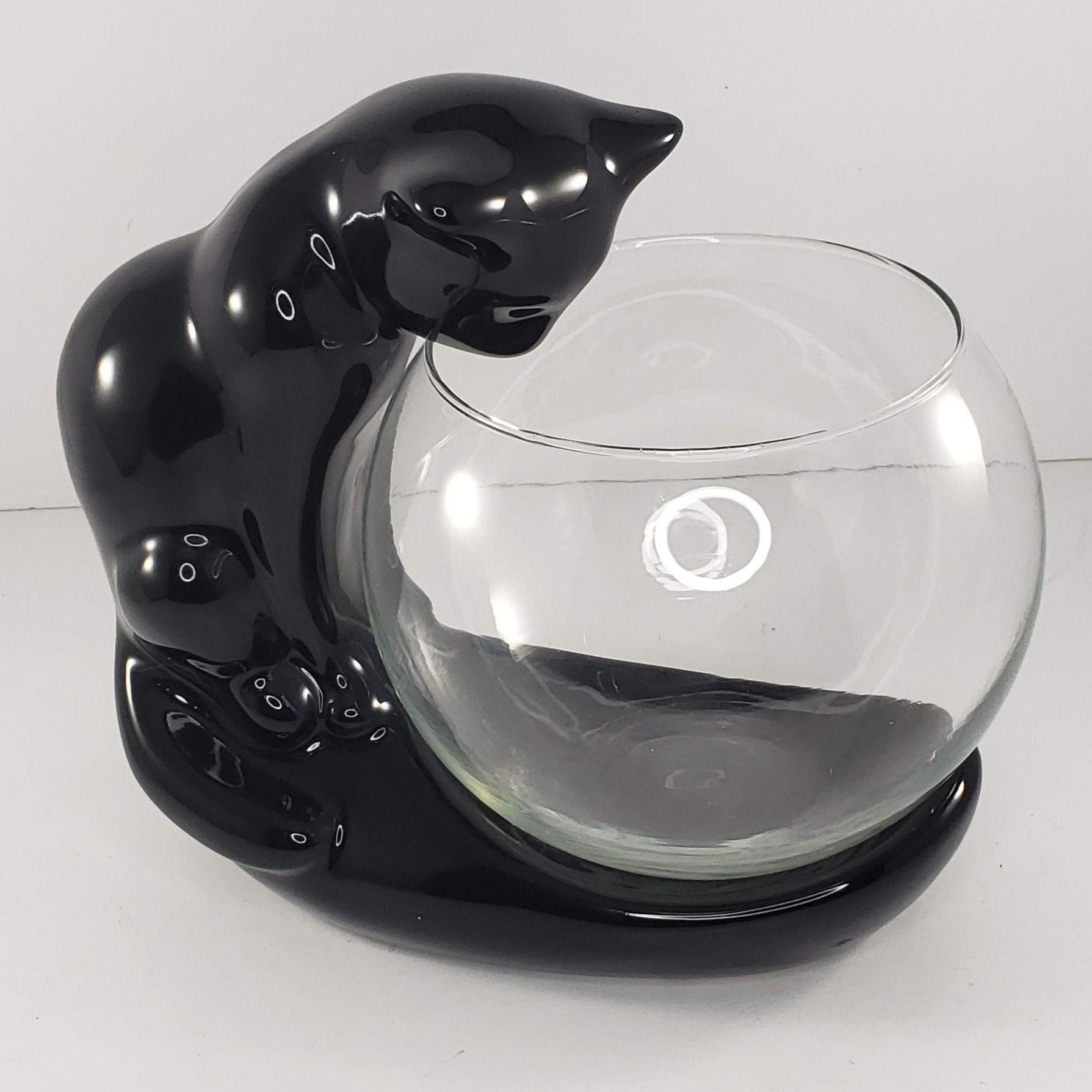 Haeger Fish Bowl With Cat How Much They Are
