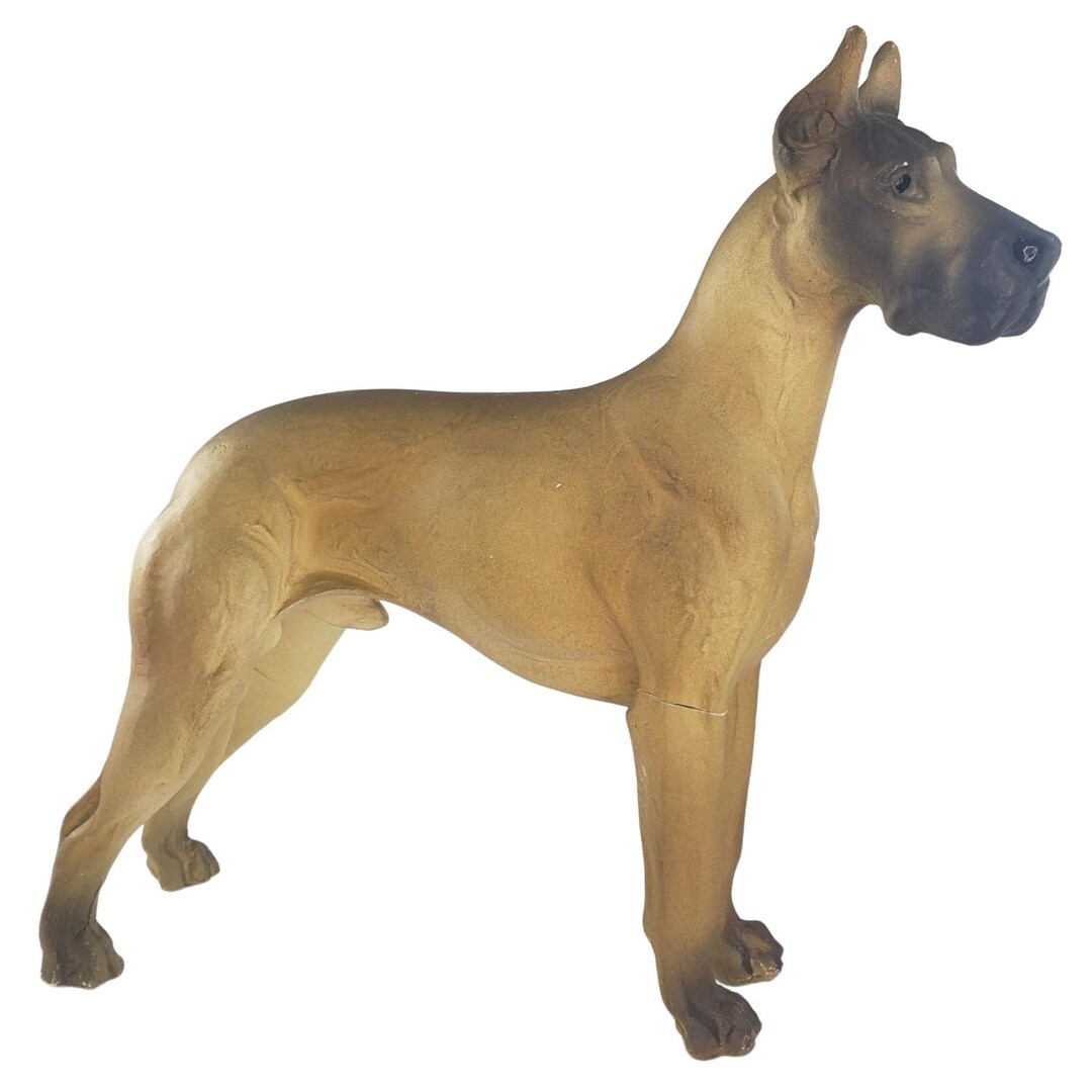 RARE Jan Allan Great Dane Dog Sculpture Figurine AS IS - Etsy