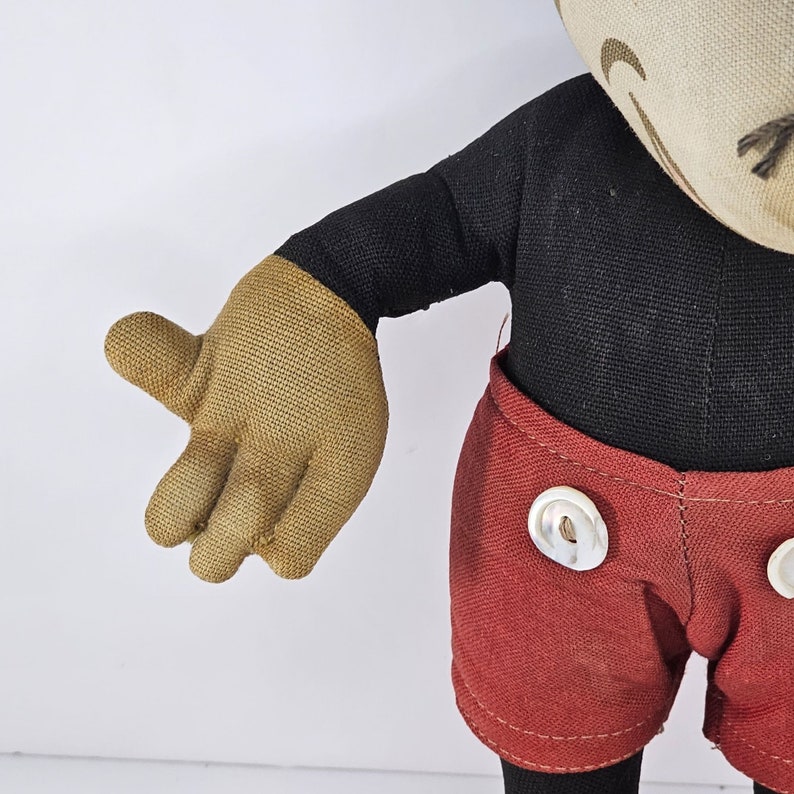 Mickey Mouse Disney Knickerbocker Doll 1930s Unique Rare - Etsy