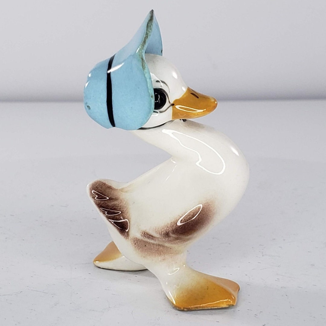 Freeman Mcfarlin Mama Duck Mother Goose Bonnet Miniature Figurine - Etsy
