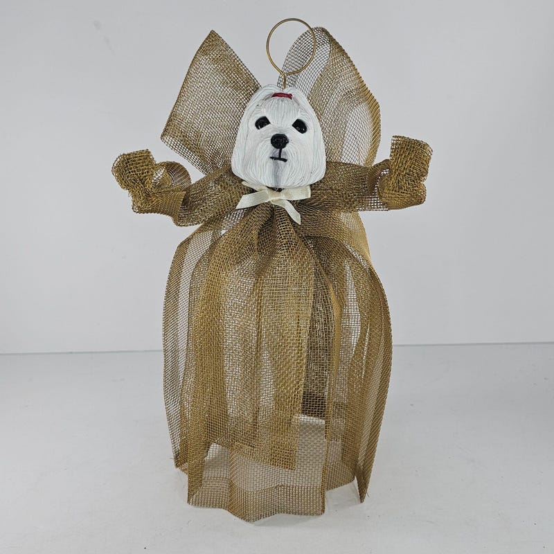 Dog Tree Topper - Etsy