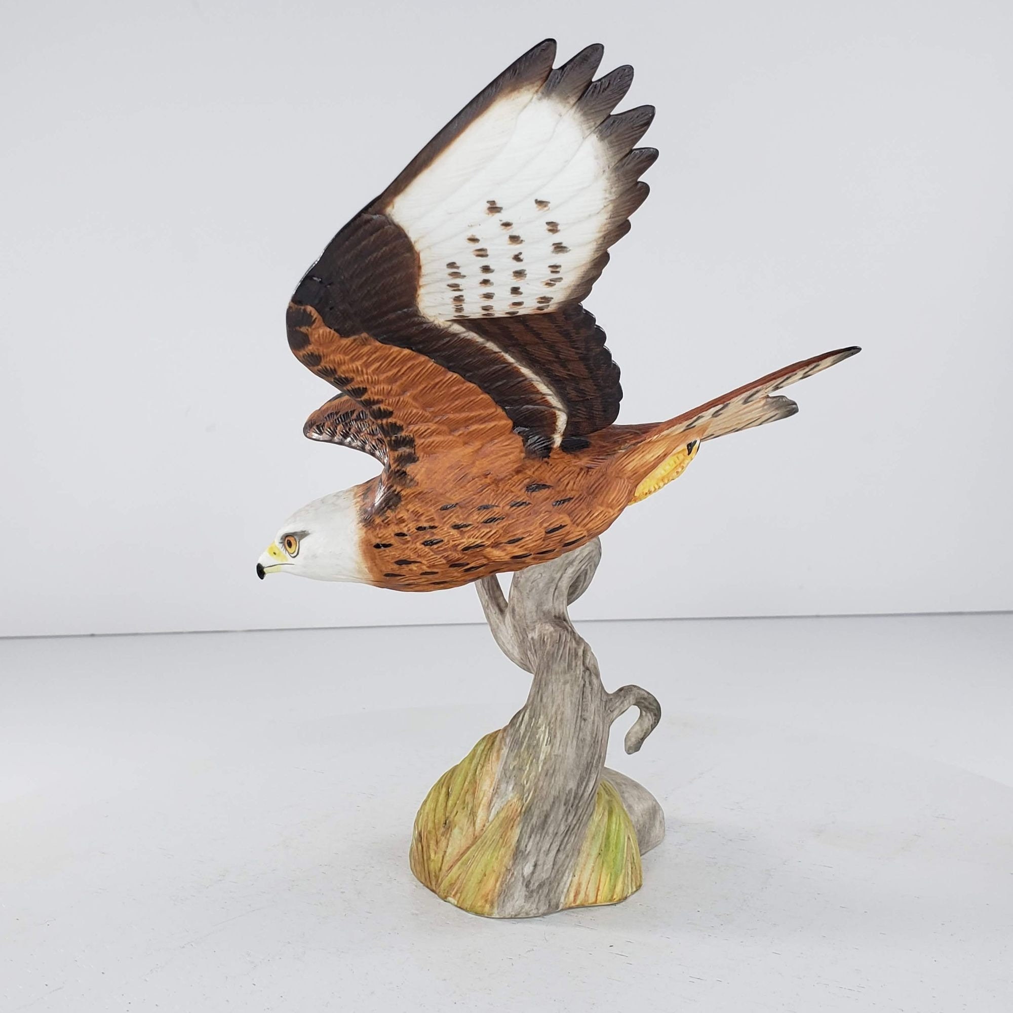 Franklin Mint California Red Kite Eagle Osprey 1988 Noble Birds of Prey ...
