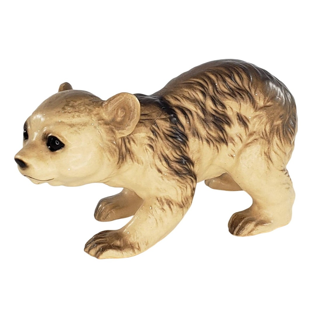 Josef Originals Grizzly Bear Cub Figurine HTF - Etsy