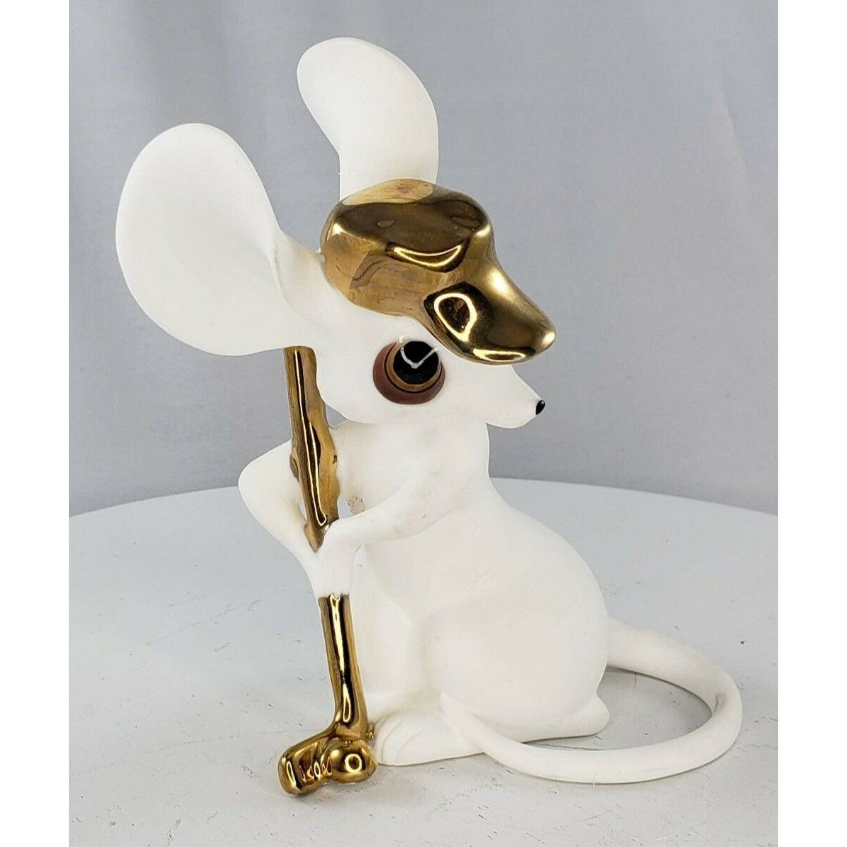 Freeman Mcfarlin George Good Mimic Mice Mouse Golfing Figurine Fine ...