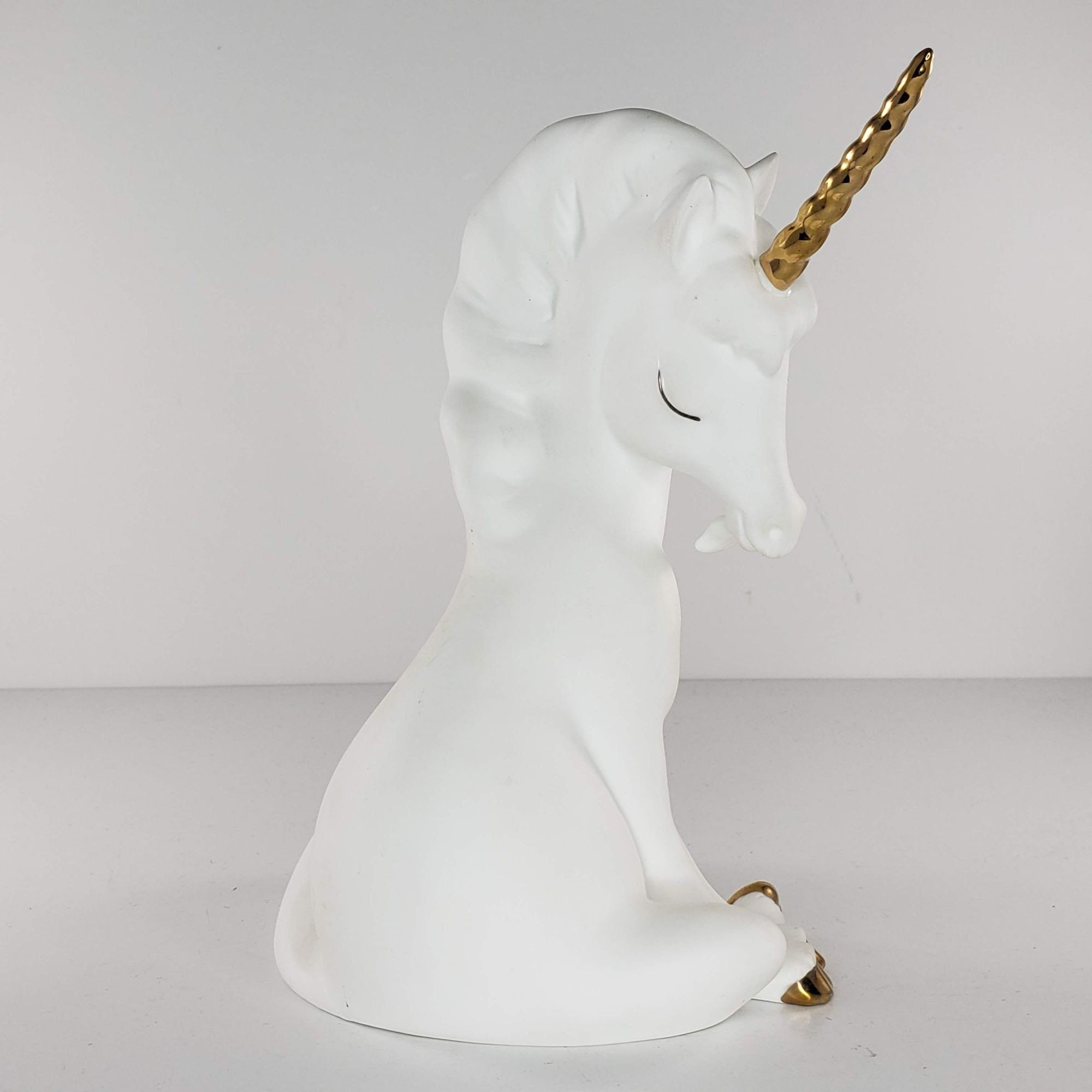 Freeman Mcfarlin George Good Unicorn Sitting Figurine RARE HTF - Etsy