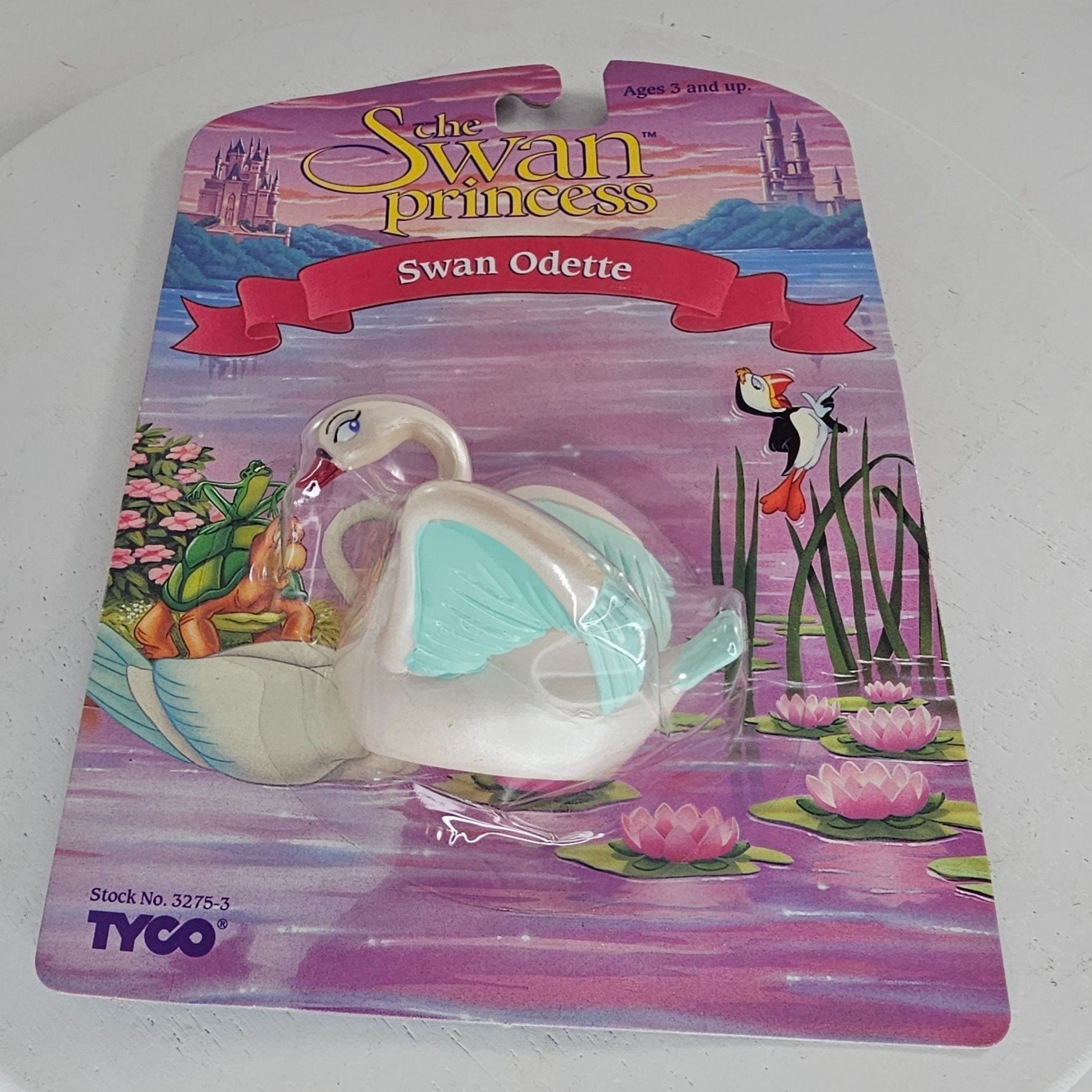 Vintage Tyco the Swan Princess Swan Odette Miniature Figure Cake Topper ...